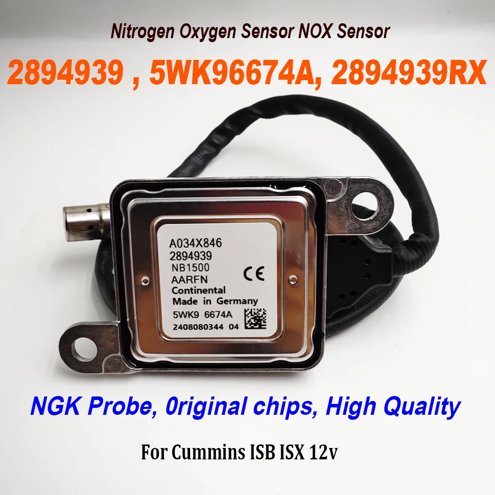 2894939-5WK9-6674A-5WK96674A-2894939RX-NOx-Sensor-Nitrogen-Oxygen-For ...