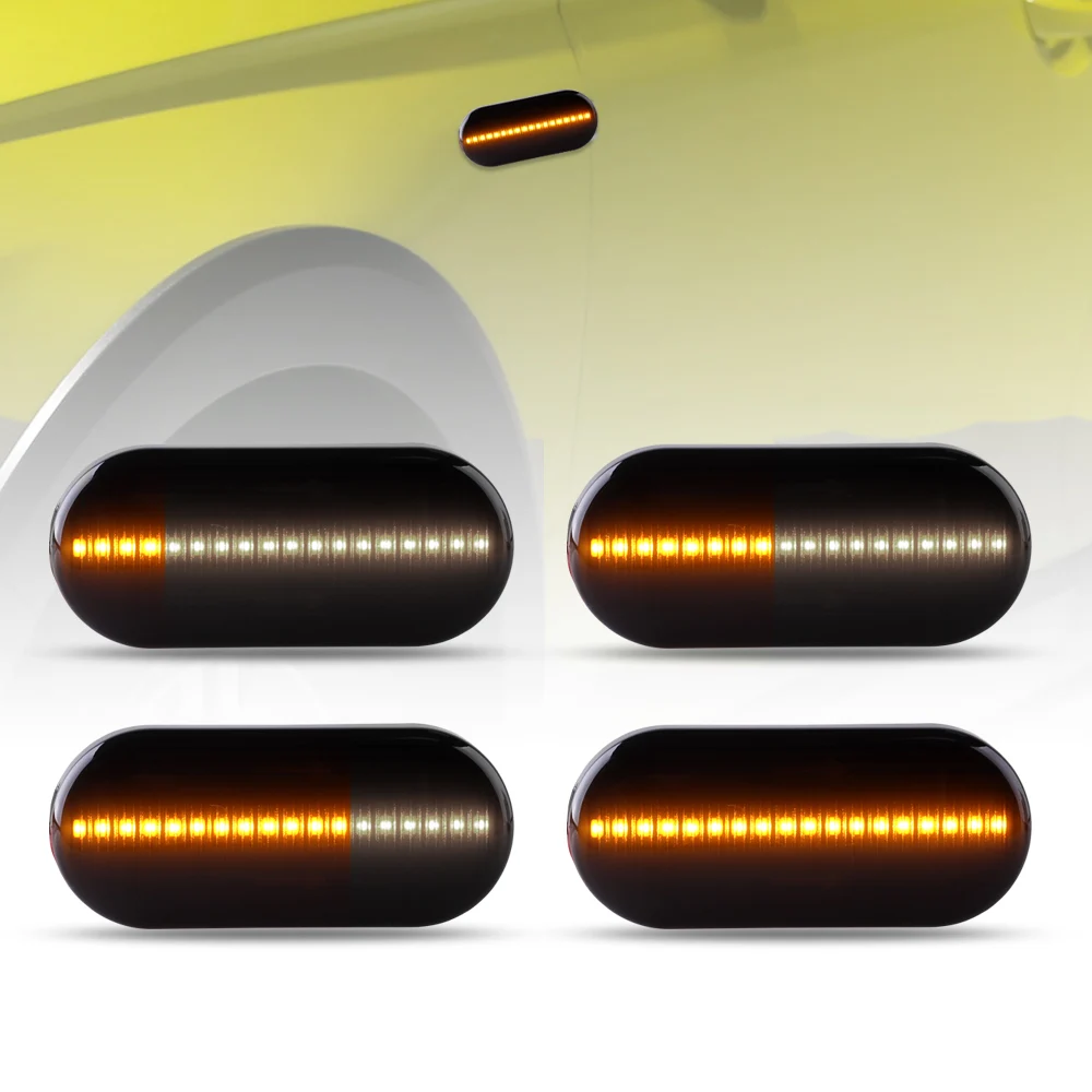 Car-Accessories-2PCS-Volkswagen-Waterproof-LED-Flowing-Turn-Signal ...