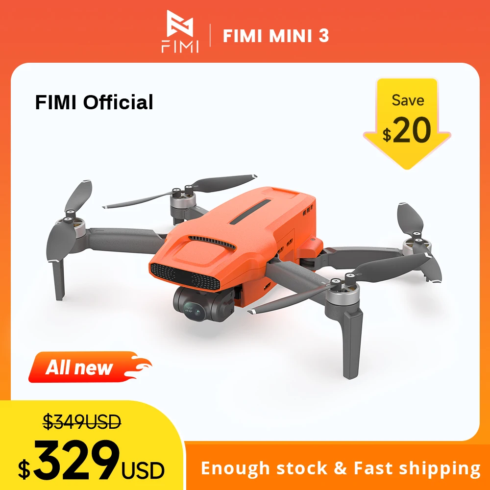 FIMI-MINI-3-novo-drone-4K-60fps-AI-Super-Night-Video-9km-alcance-de-3 ...