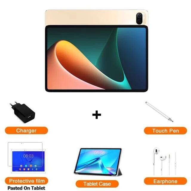 New Global Version Android 11.0 12GB RAM 512GB ROM 12 Inch Tablet HD 4K ...