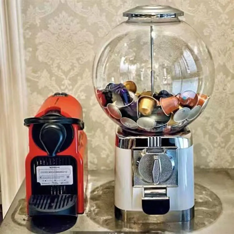 Coffee-Capsule-Storage-Box-Candy-Gashapon-Machine-Only-For-Nespresso ...