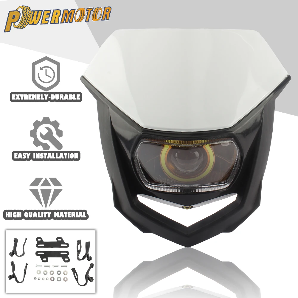 Motorcycle-Led-Headlight-Cafe-Racer-for-Yamaha-YZ-Honda-CRF-Suzuki-Universal-Head-Light-35W ...