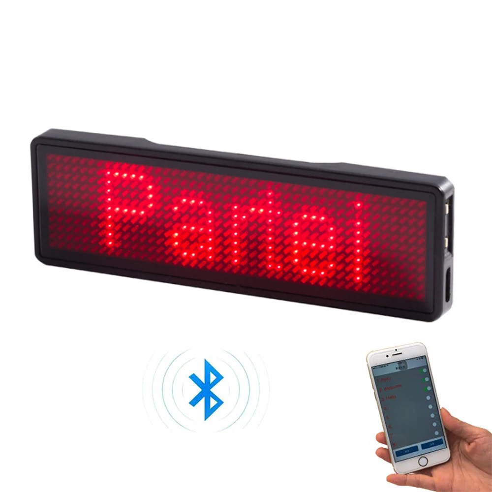 Mini-Display-LED-com-Bluetooth-Program-vel-Scrolling-Message-Board-HD ...