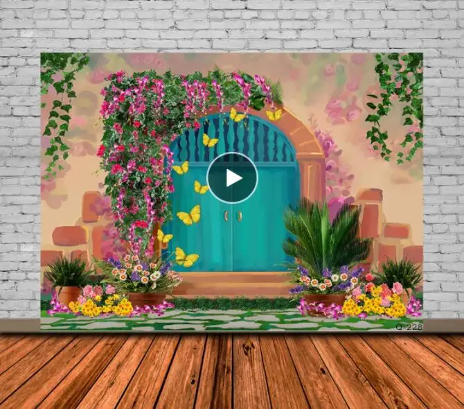 Encanto-Isabella-Princess-Magical-House-Kid-Birthday-Photo-Backgrounds ...