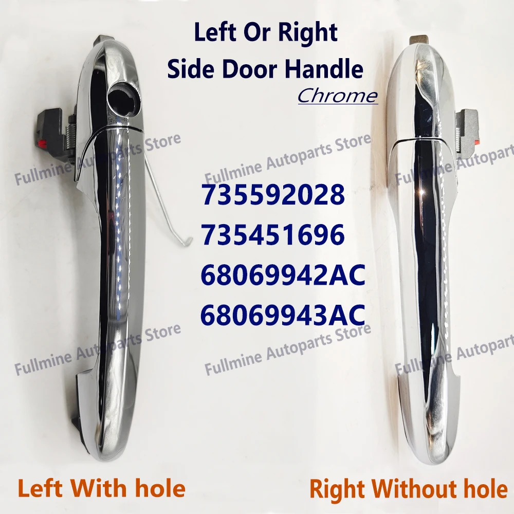 735592028-735451696-Left-Or-Right-Side-Chrome-Door-Handle-68069942AC ...