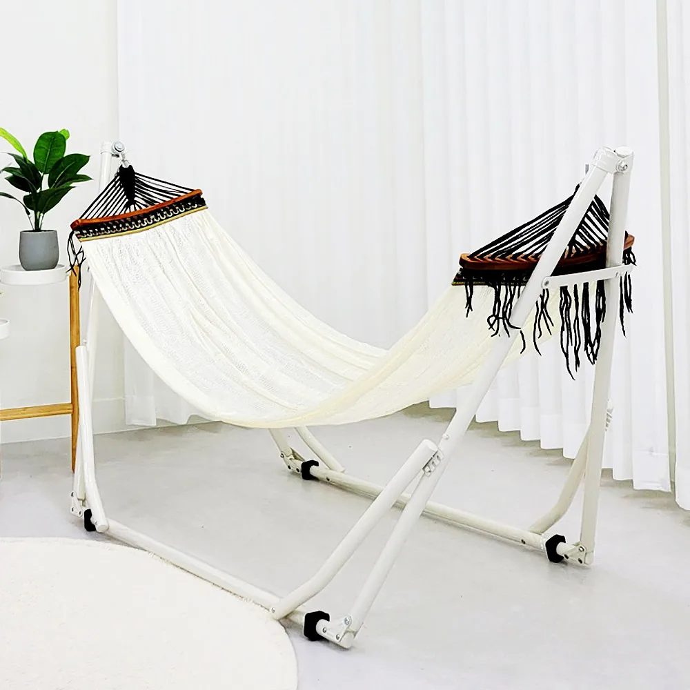 Alaska-Black-Camping-Hammock-Stand-Set-Outdoor-Network-Bed-For-Family ...