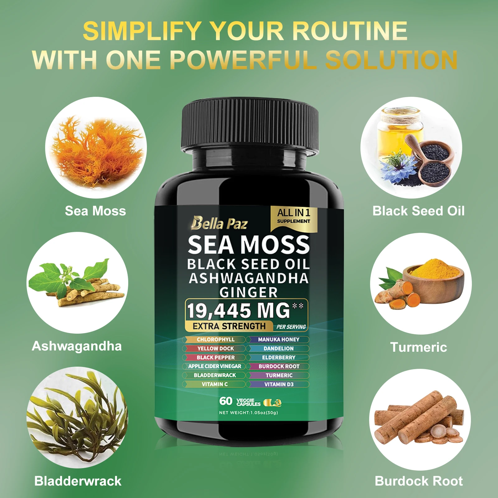 Bella Paz Sea Moss & more Vitamin – Health And Beauty Queen