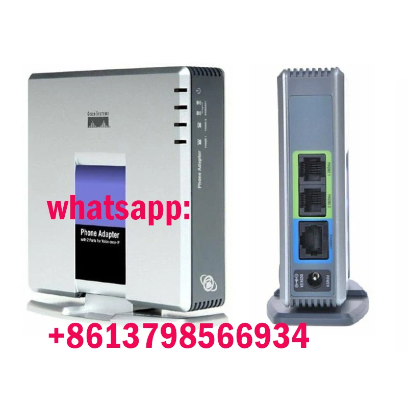 GatewayProtocolVoice 2 Ports SIP V2 Internet Phone Adapter with Network ...