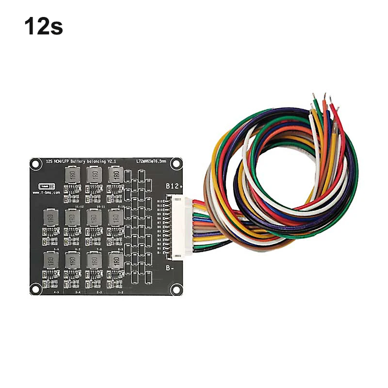 1.2A Active Balancer Lifepo4 Индуктивная балансировочная плата 3S 4S 6S 7S 8S 9S 10S 12S 16S 17S ...
