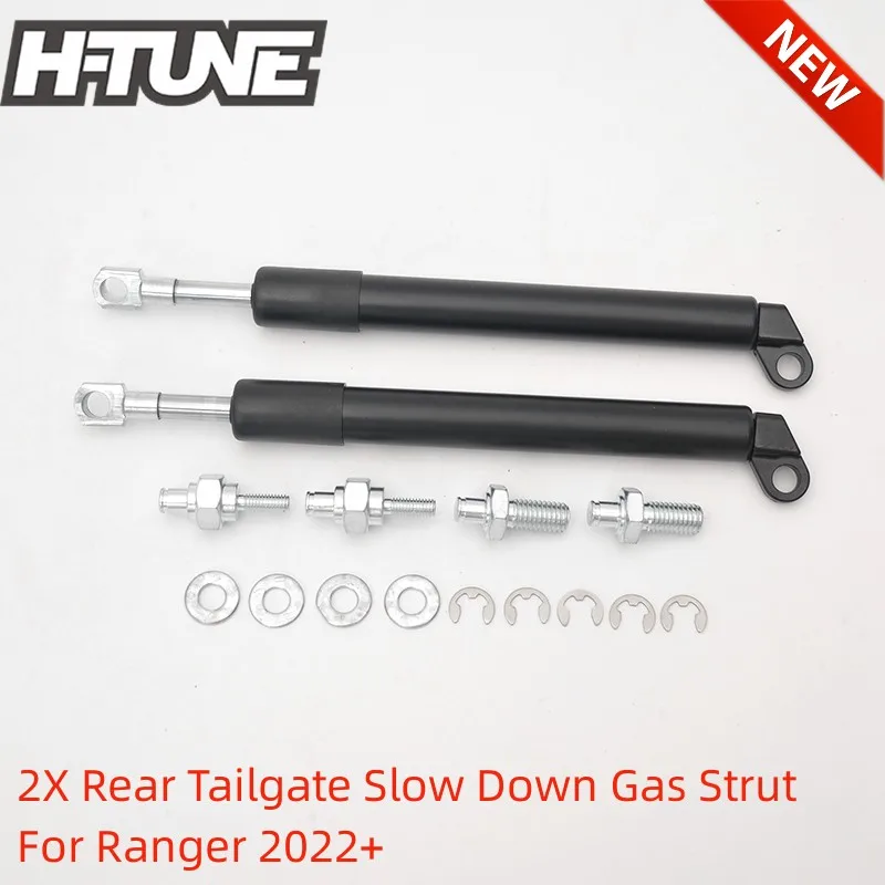 2x Rear Tailgate Slow Down & Easy Up Lift Strut Kits for Ranger T9 2022
