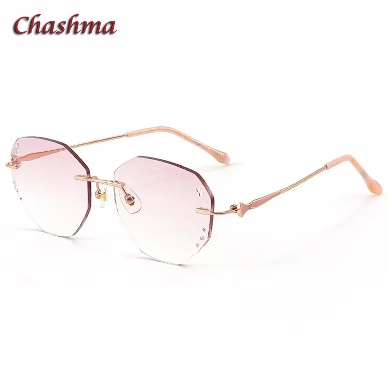 Chashma-Women-Luxury-Prescription-Glasses-Frame-Diamond-Trim ...