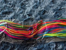 just have what I needed for making braids. beautiful colors very vibrant