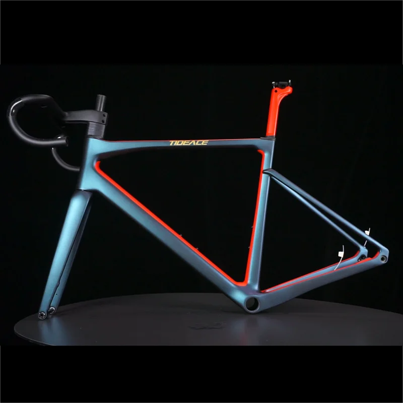 700c-Aerodynamic-Disc-Brake-Thru-Axle-Road-Carbon-Frame-Bicycle-Road ...