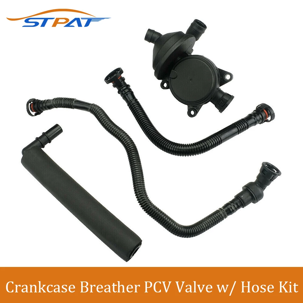 STPAT-Crankcase-Breather-PCV-Valve-w-Hose-Kit-For-BMW-E46-318i-E90 ...