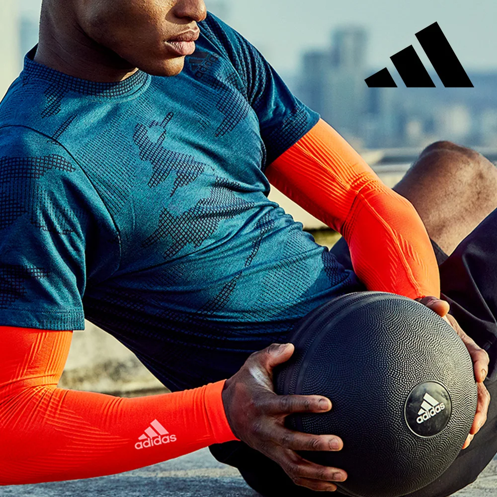 Adidas-compression-arm-sleeve-1-set-arm-tosh-summer-health-protector ...