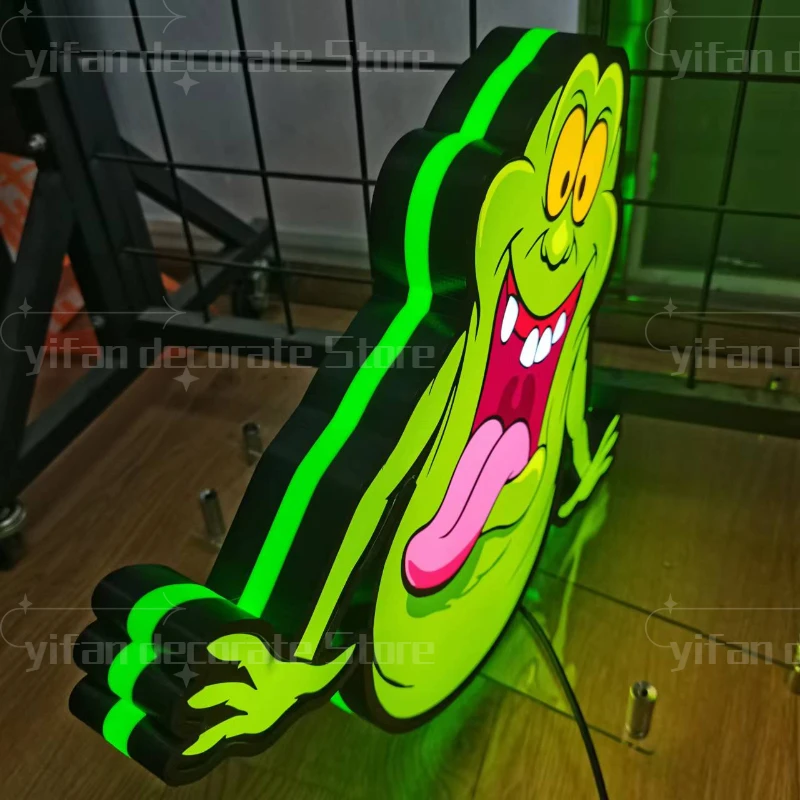 Slimer Stencil