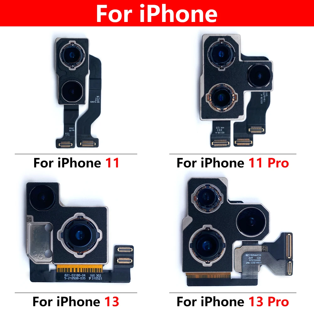 Rear-Camera-For-IPhone-11-12-13-Pro-Max-Mini-Back-Camera-Rear-Main-Lens ...