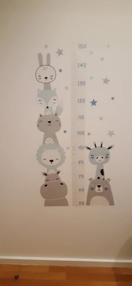 Animals Height Ruler Decal - Measurement Chart – BabiesDecor