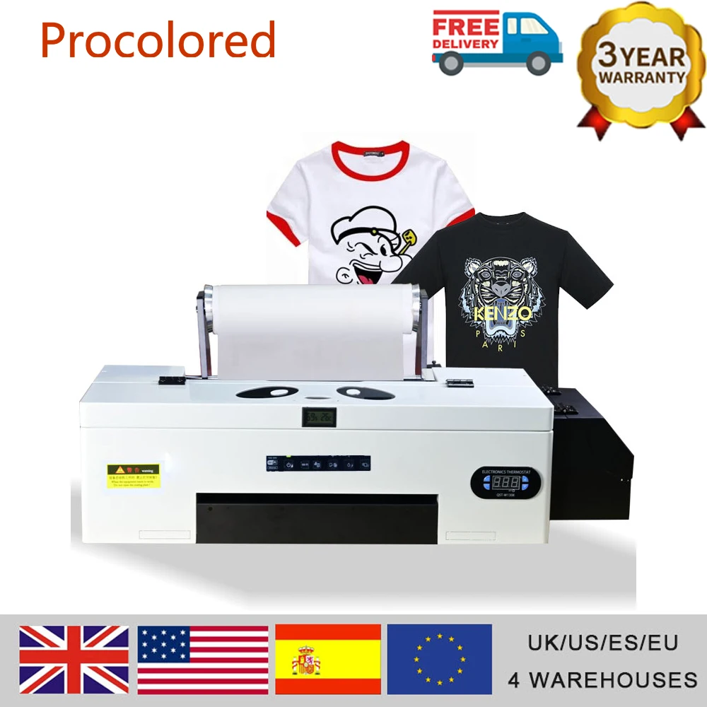 Machines Printing Shirts | Dtf Transfer Printer A3 L1800 | Machine Printing Tshirt - A3 - Aliexpress