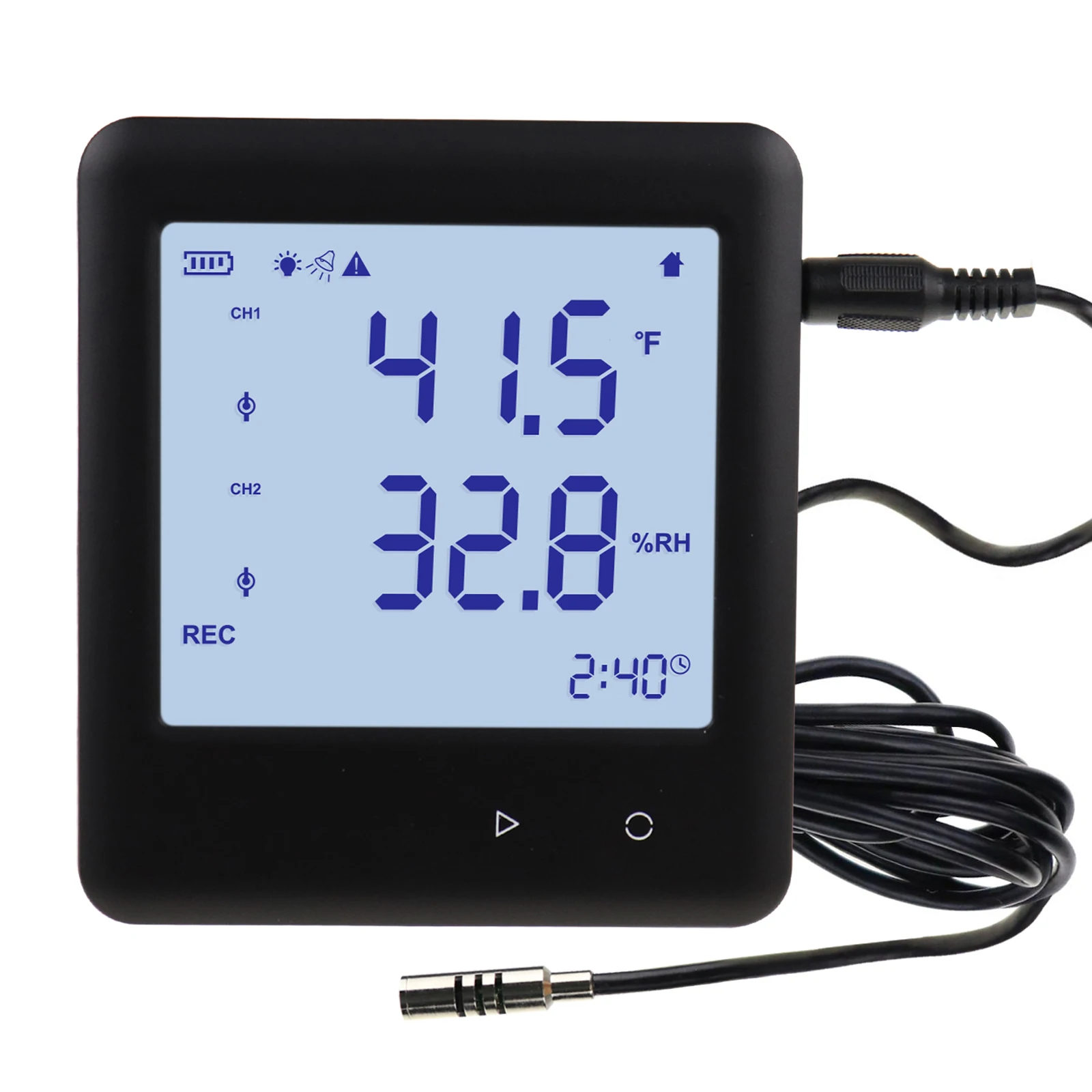 Thermo-hygrometer Thermometer Temperature and Humidity Datalogging ...