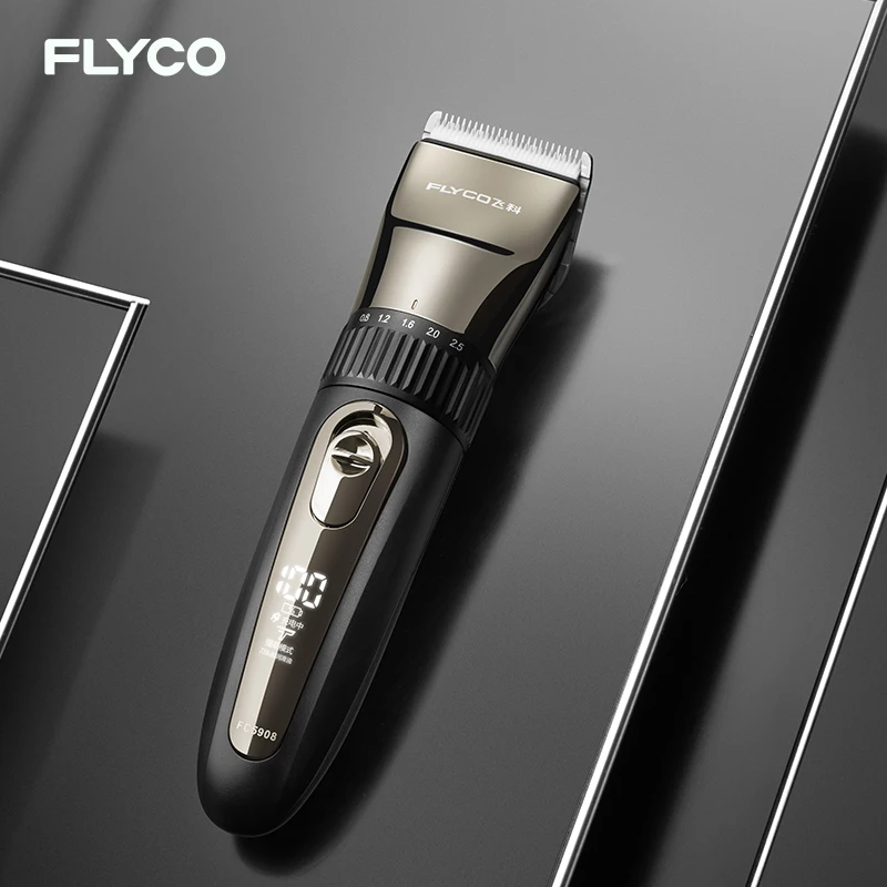 AIKIN-Flyco-Professional-Hair-Trimmer-FC5908-Whole-Body-Washable-Hair-Clipper-Ceramic-Blade ...