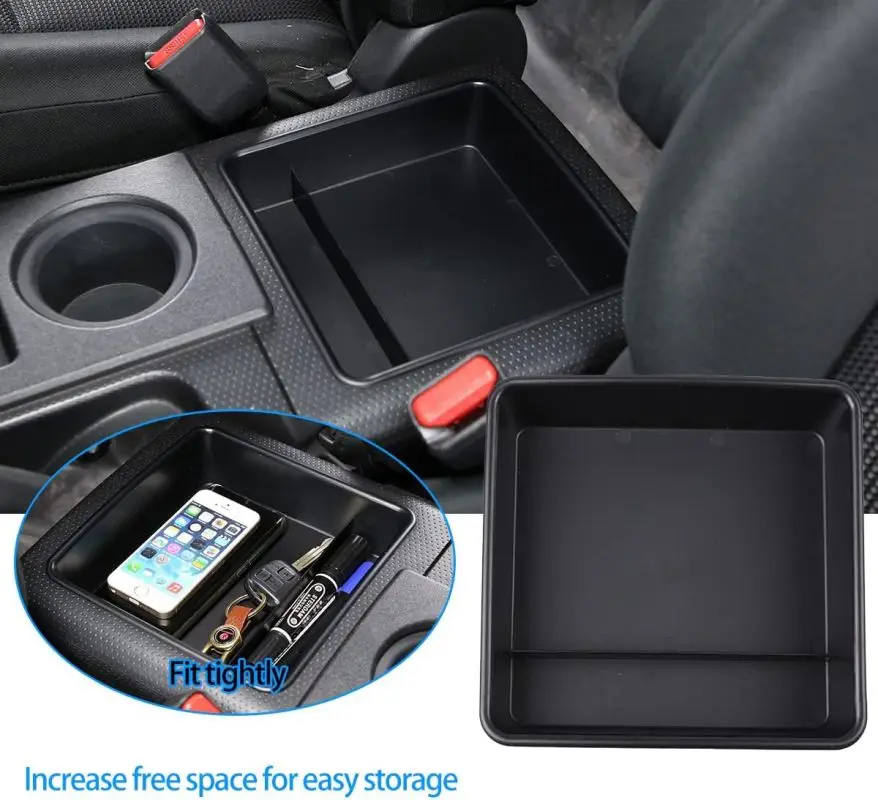 For-Toyota-FJ-Cruiser-2006-2021-Car-Central-Armrest-Storage-Box-ABS ...