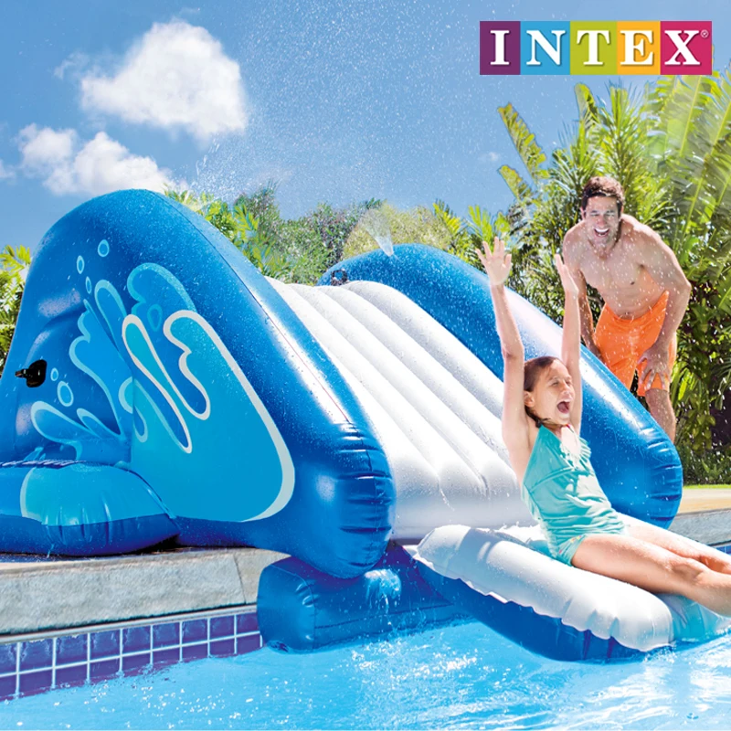 Intex-58849-Cool-Flash-Water-Slide-Pool-Pool-Slide-Large-Water-Play ...