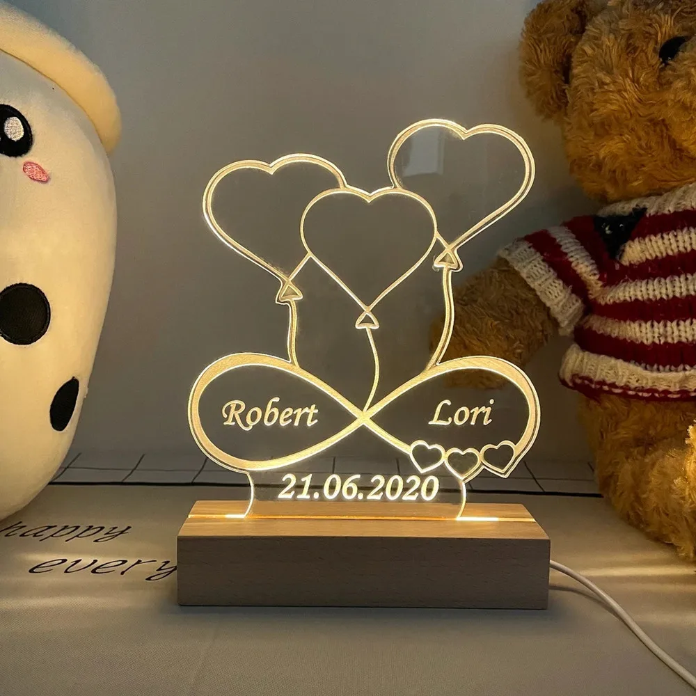 Personalized-Infinite-With-Balloon-Heart-LED-Night-Light-Name-Date ...