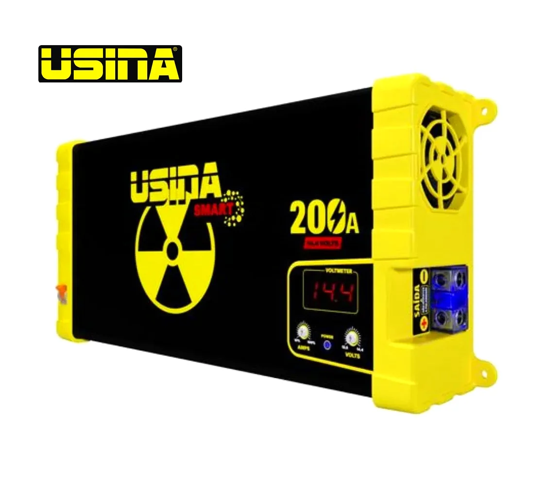 USINA-200A-Power-Supply-and-Smart-Battery-Charger-for-Car-Sound-System ...