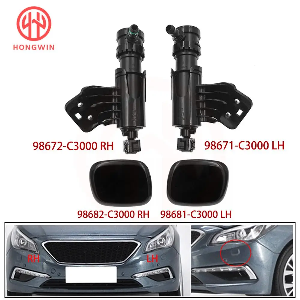 For Hyundai Sonata LF 2014 2015 2016 2017 Front Bumper Headlight ...