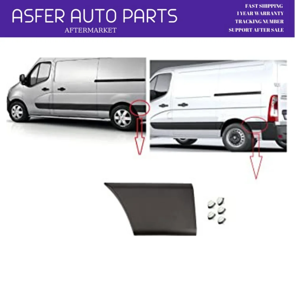 Left-Side-Rear-Wheel-Cover-For-Renault-Master-Mk3-III-Short-Type-2010 ...