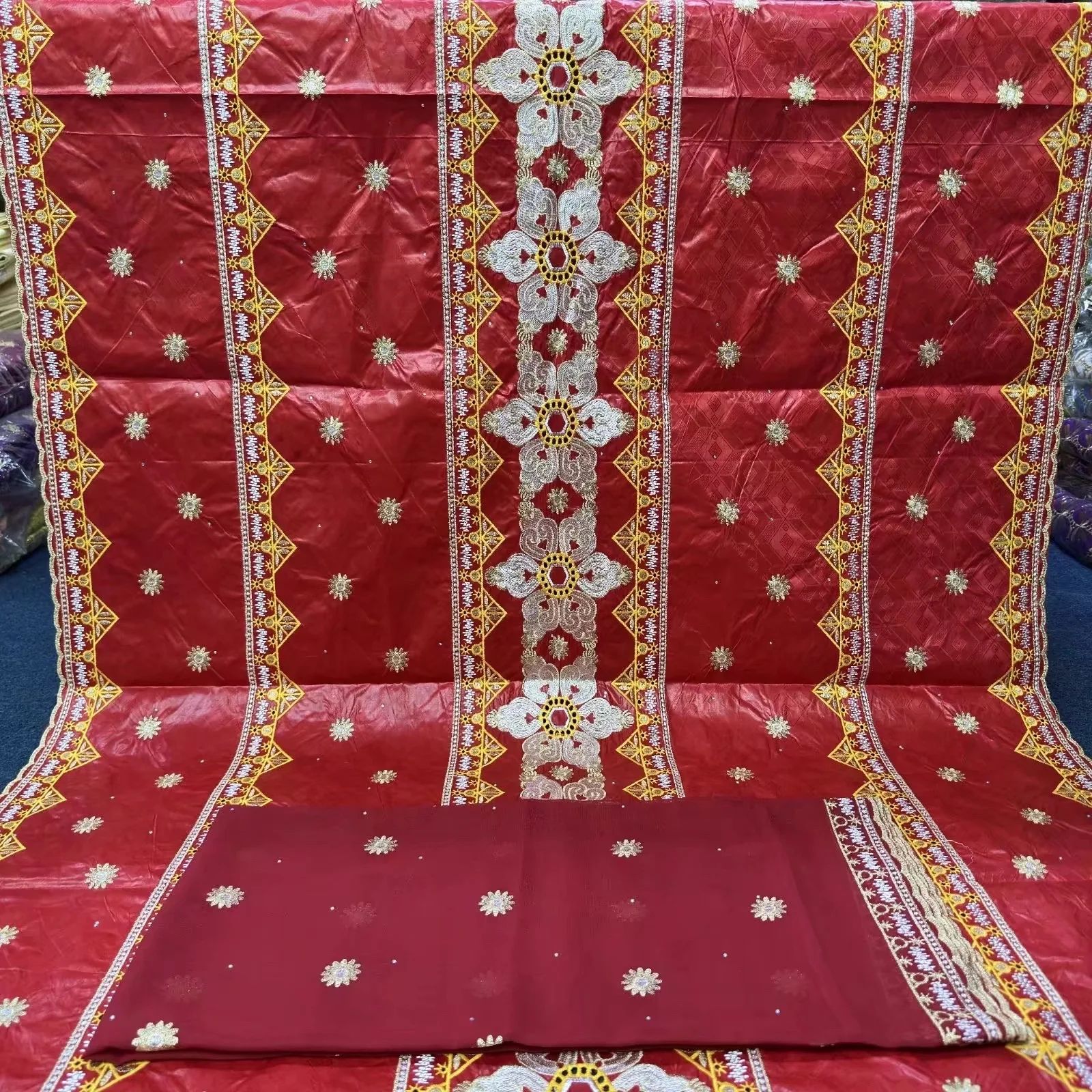 2024-African-Bazin-Riche-Fabrics-Asoebi-Basin-Brocader-Popular-Guinea ...