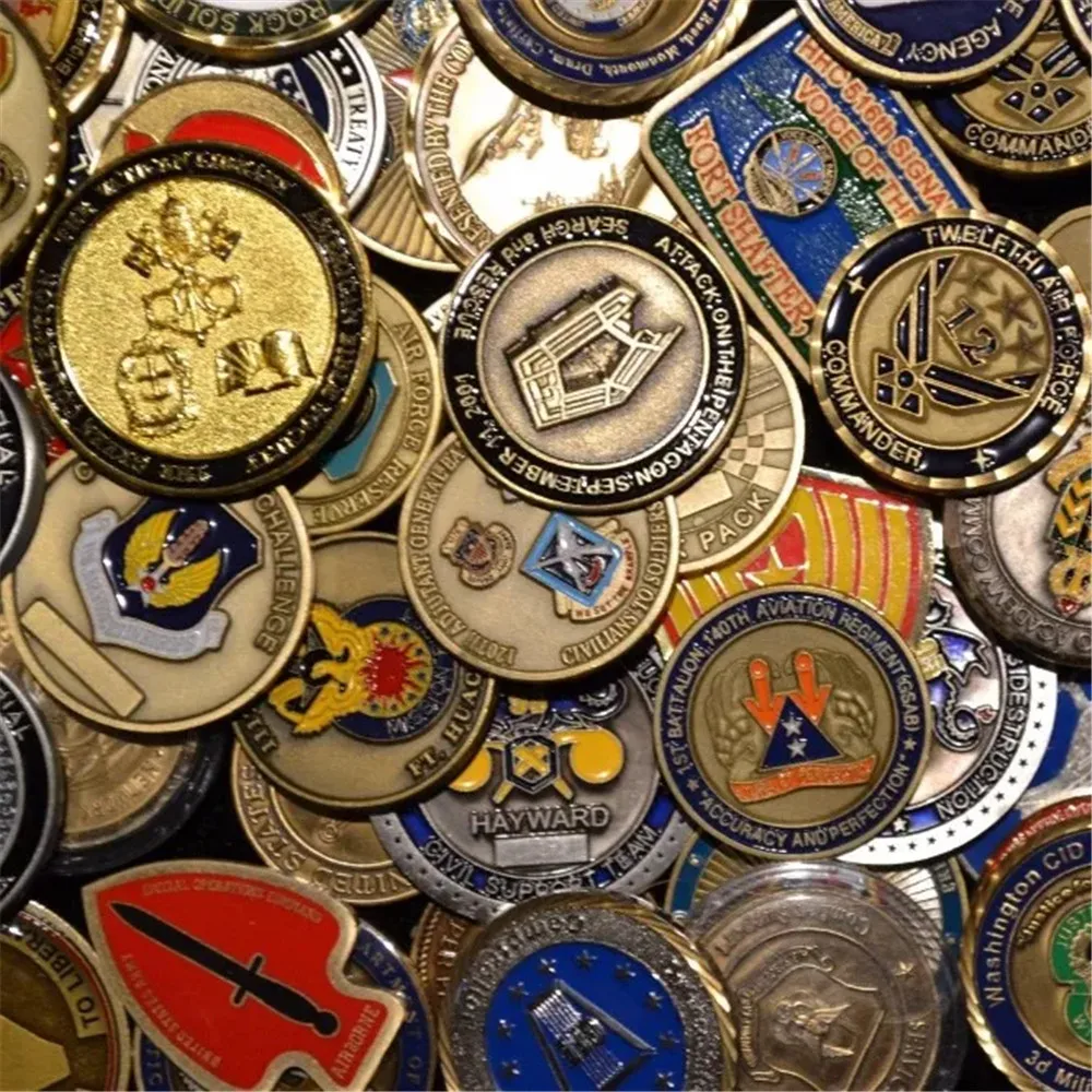 Military-Enthusiasts-Collect-United-States-Military-Challenge-Coins ...