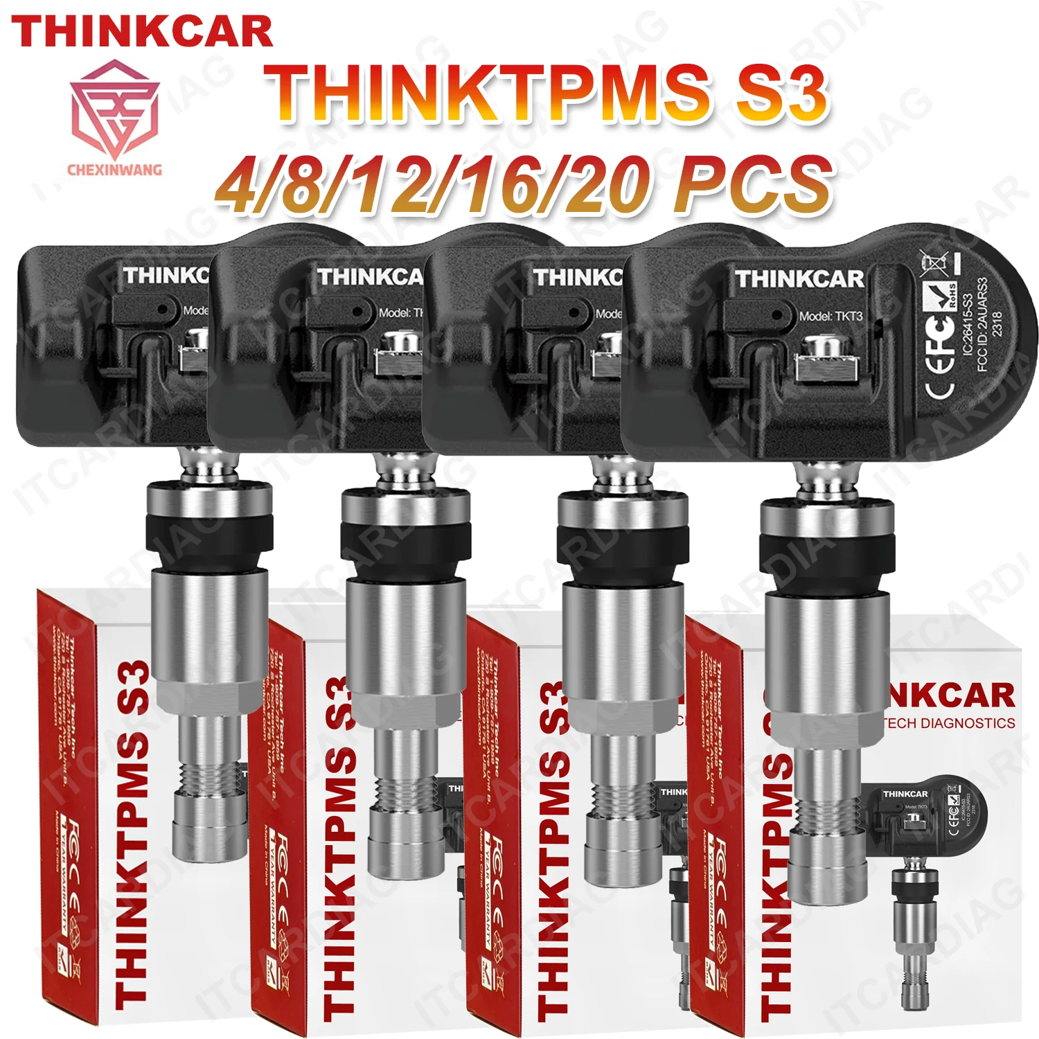 THINKCAR-THINKTPMS-S3-Upgrade-of-S2-Car-TPMS-Tire-Pressure-Sensor ...