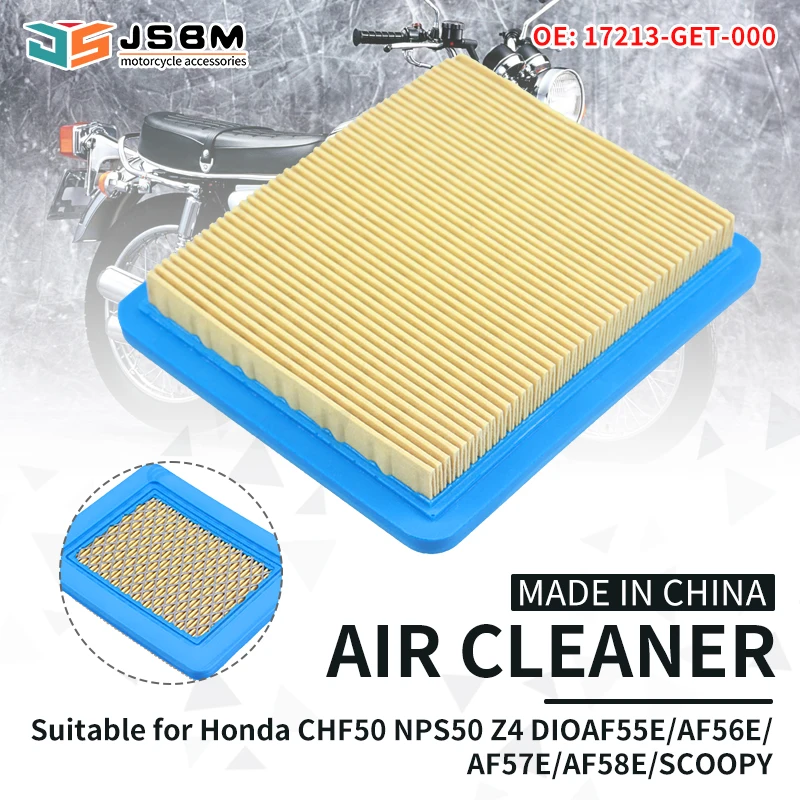 JSBM-Motorcycle-Air-Filter-Intake-Cleaner-Replacement-For-Honda-CHF50PS ...