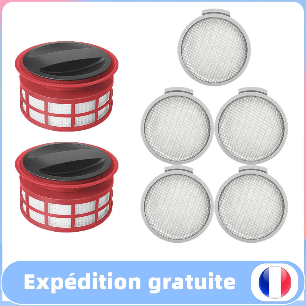 Filtres coton avant Filtre Hepa arrière pour aspirateur sans fil ...