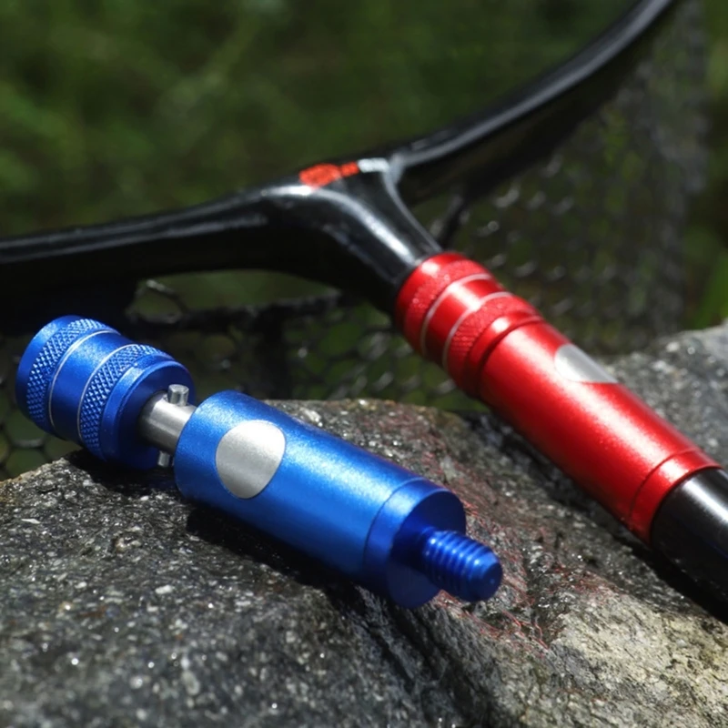 Quick Release Landing Net Head Adapter Universal Fish Landing Dip Net ...