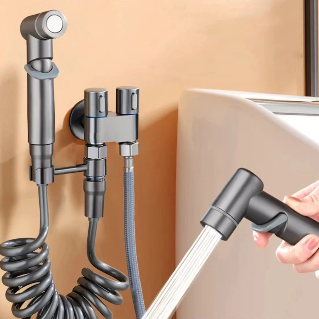 Hygienic-Shower-Toilet-Bidet-Sprayer-Shower-Head-Double-Outlet-Angle ...