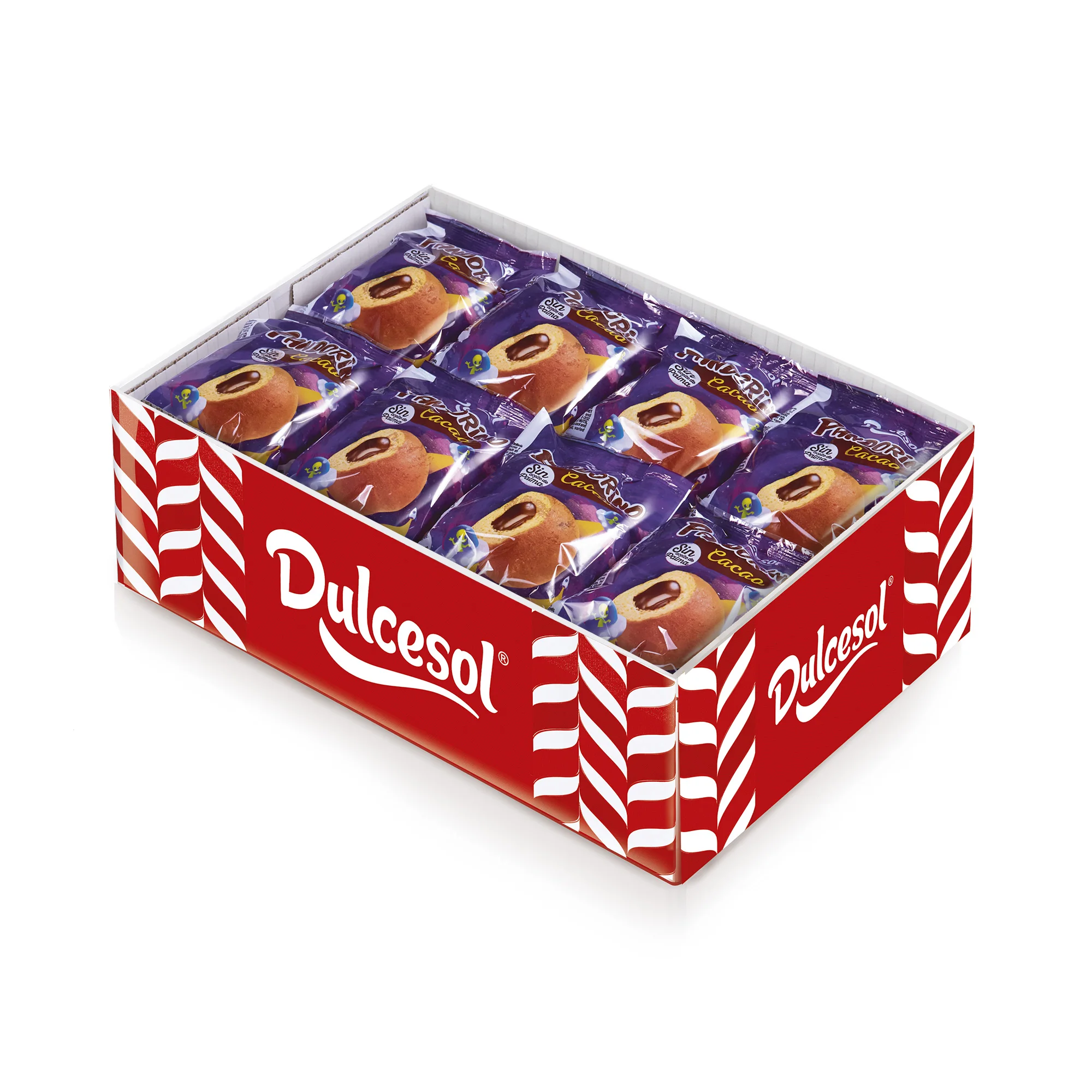 Dulcesol Pandorinos Pastries-1,08 Kg Box (24 Units Individually Wrapped ...