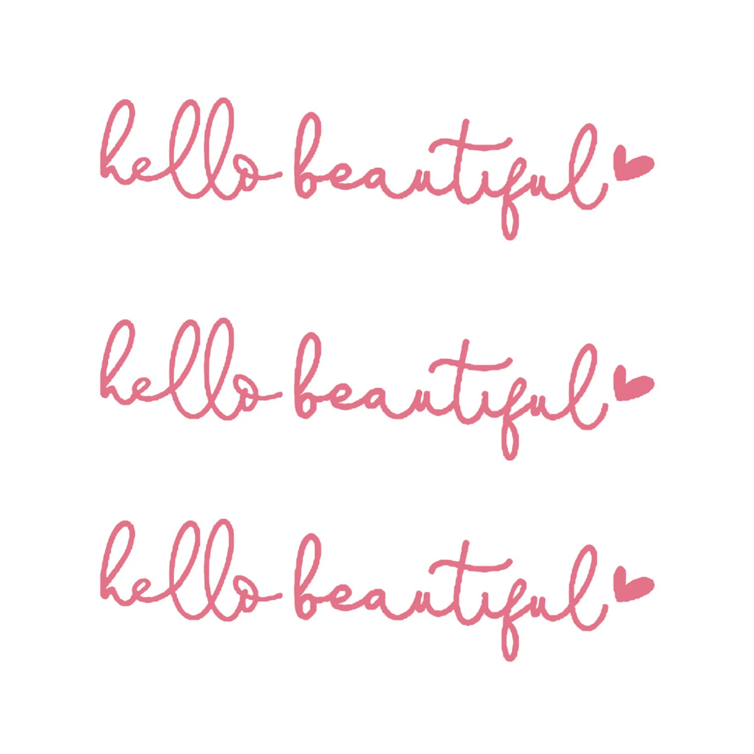 3-Pack-Hello-Beautiful-Rearview-Mirror-Decal-Rear-View-Mirror-Sticker ...