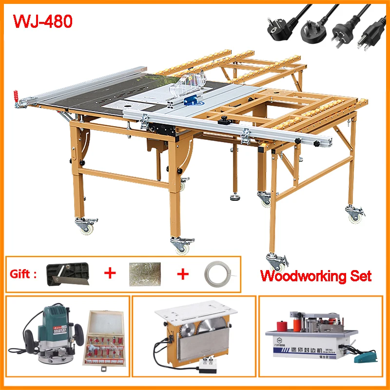 Multifunctional-Woodworking-Small-Sliding-Wood-Table-Saw-Machines ...