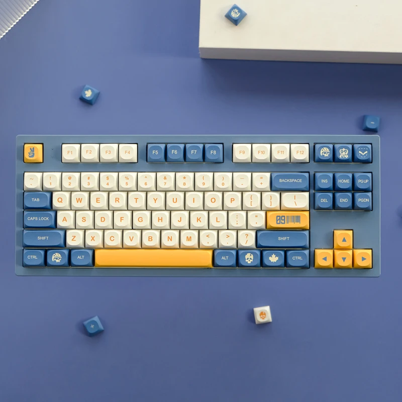 143-Keys-Jeans-Theme-Keycaps-MA-Profile-GMK-Keycap-PBT-Dye-Sublimation ...