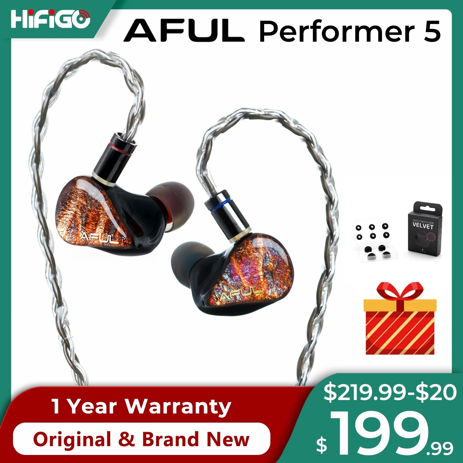 HiFiGO-auriculares-intrauditivos-AFUL-Performer-5-Performer5-1DD-4BA ...