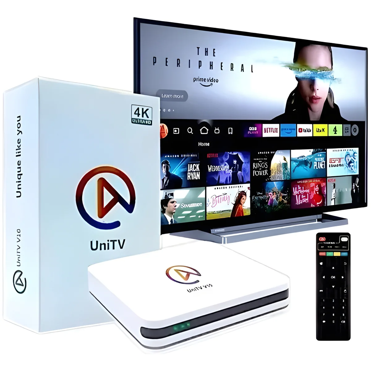 CONTROL + RECEIVER UNI TV V10 ORIGINAL FULL - AliExpress 44