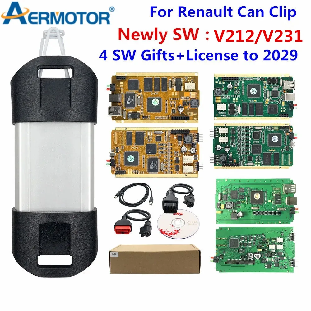 Professinal-Can-Clip-V231-For-Renault-OBD2-Diagnostic-Tool-AN2131QC-AN2135SC-Full-Chpiset ...