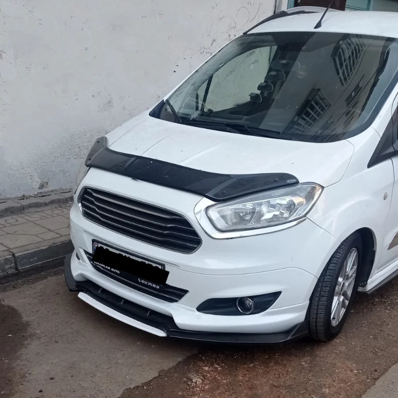 4-Piece-Front-Bumper-Lip-For-Ford-Tourneo-Courier-2014-2023-Car ...