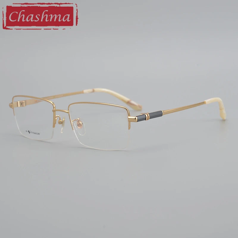 Chashma-Men-Eyeglasses-Pure-Titanium-High-Quality-IP-Plating-Optical ...