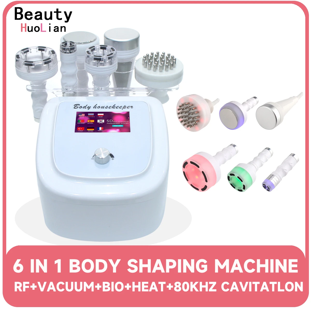 New 6 In 1 80k Lipo Cavitation Rf Ultrasonic Vacuum Body Slimming ...