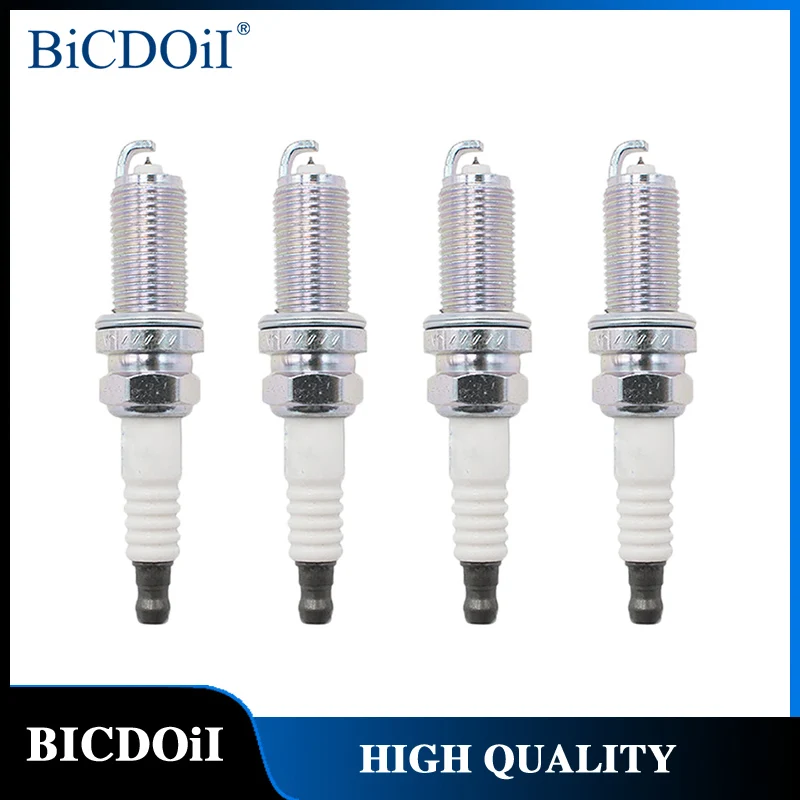 BICDOII 22401-5M015 PLFR5A-11 4/6Pcs Iridium Spark Plug For Nissan Quest 350Z Altima Frontier ...