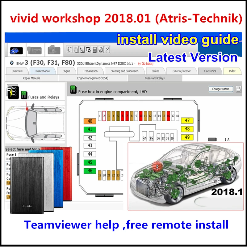 NEWEST-Automotive-Repair-Software-Vivid-Workshop-Data-2018-01-Atris ...